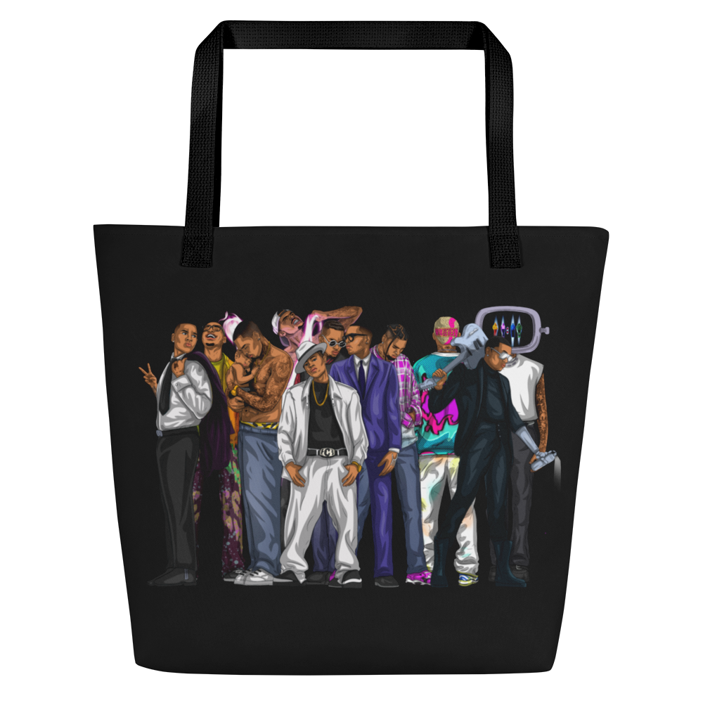 20 Years Of Chris Brown Tote Bag Team Breezy Official