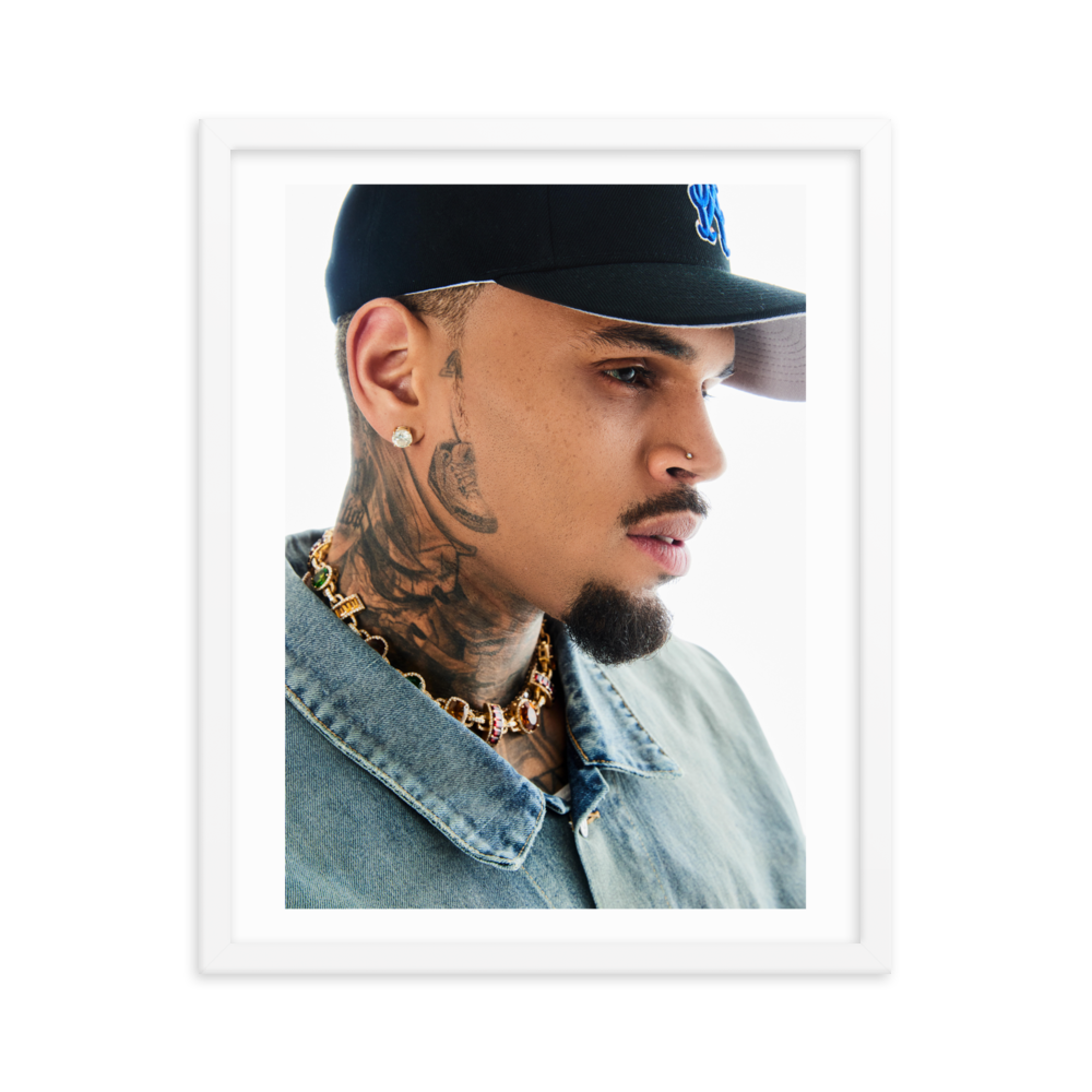 CB Profile Framed Poster – TEAM BREEZY OFFICIAL